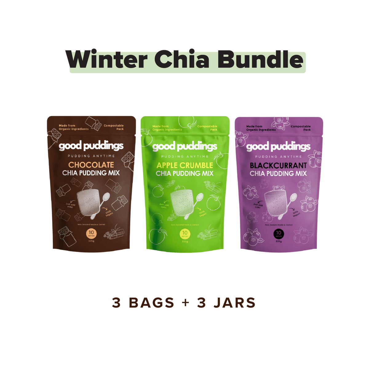 Winter Chia Bundle – Good Puddings
